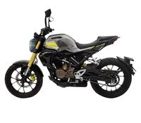 motocicleta de ciudad mb sf501 250r 250 cc gris más casco - MAVI ...